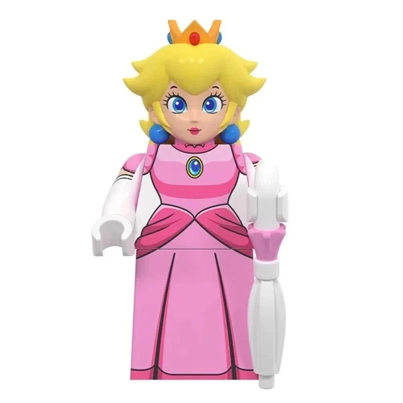 Princess Peach from Super Mario Custom Minifigure – TMF Figs