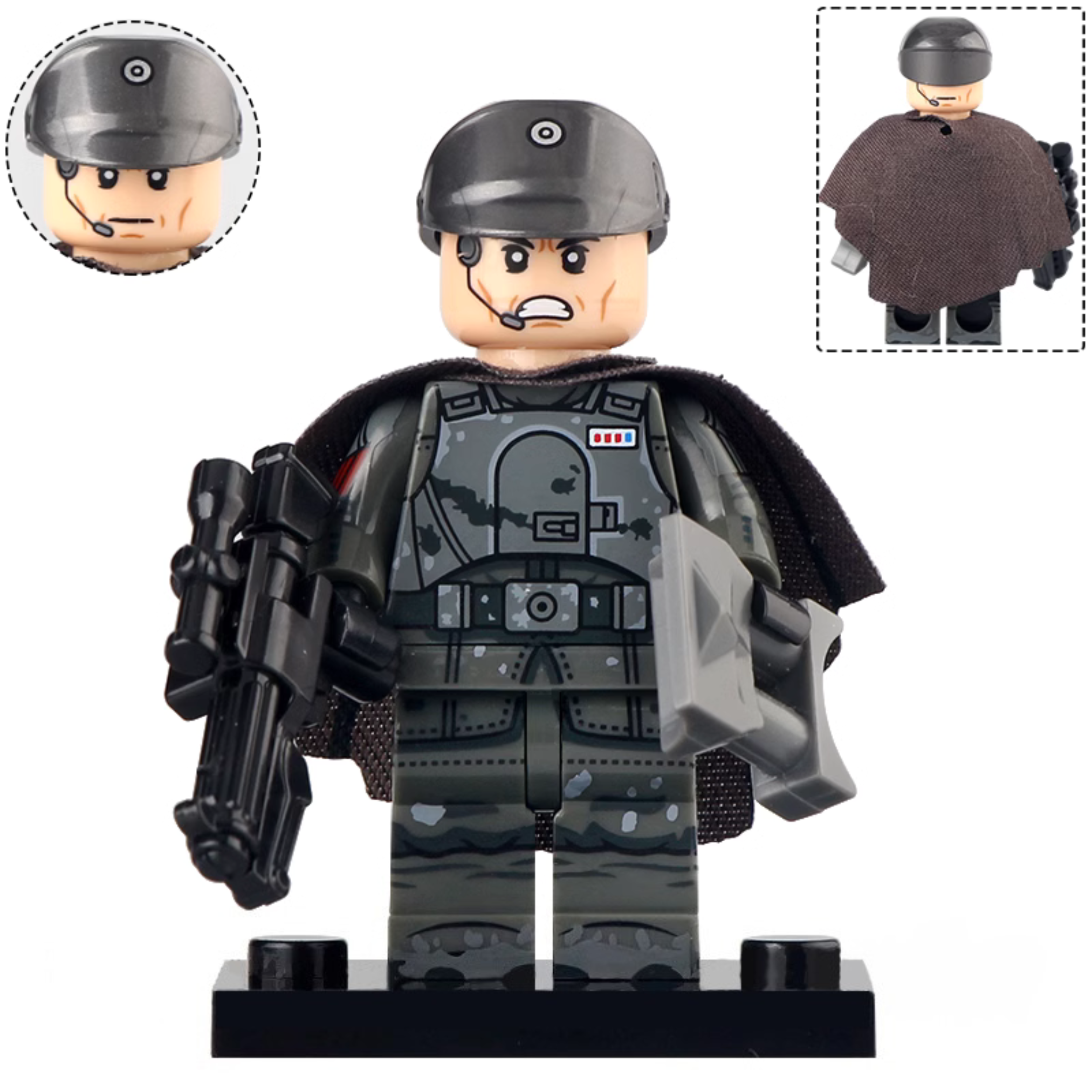 Imperial Mudtrooper Captain Custom Star Wars Minifigure – TMF Figs