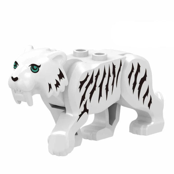 Saber Tooth Tiger Custom Animal Minifigure – TMF Figs