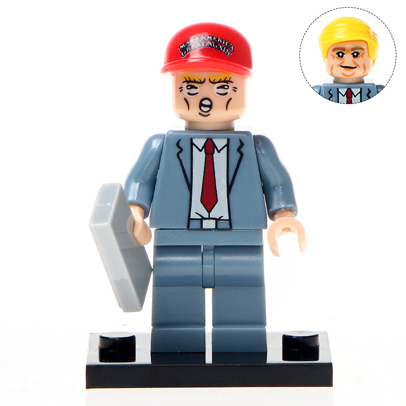 Donald Trump Minifigure American President – TMF Figs