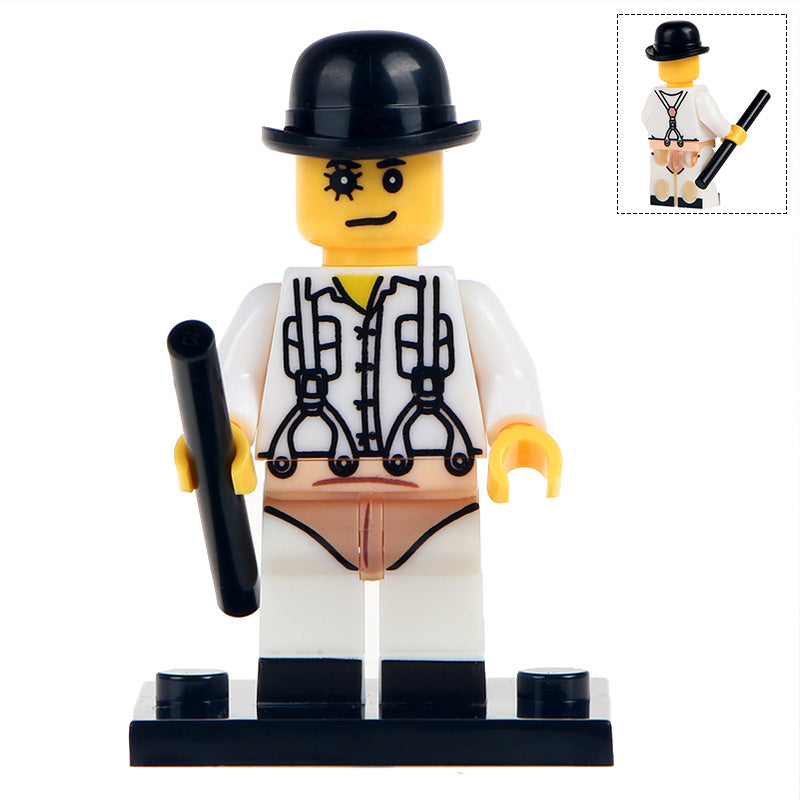 Clockwork Orange Horror Movie Custom Minifigure – TMF Figs